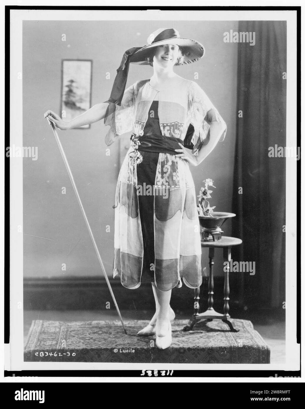 Woman's clothing being modeled at the spring fashion show of the ...