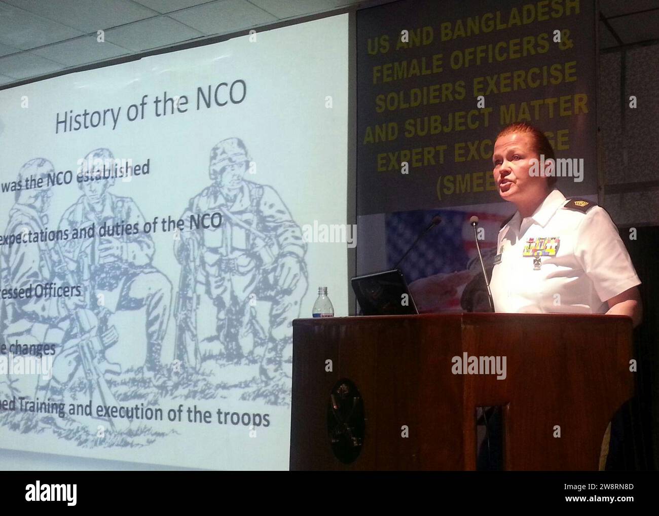 Women in the Military symposium 140306 Stock Photo - Alamy