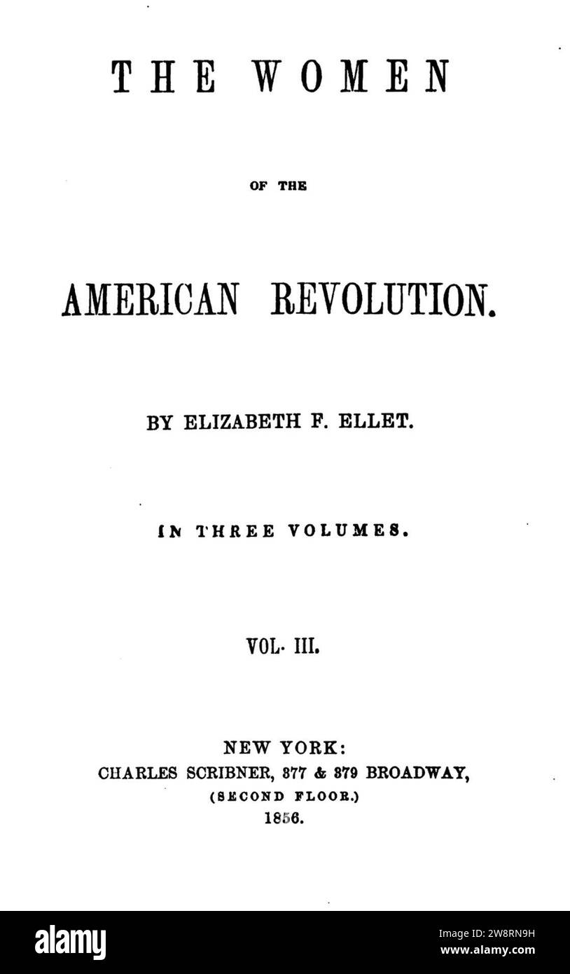 Women of the American Revolution 1856 Stock Photo - Alamy