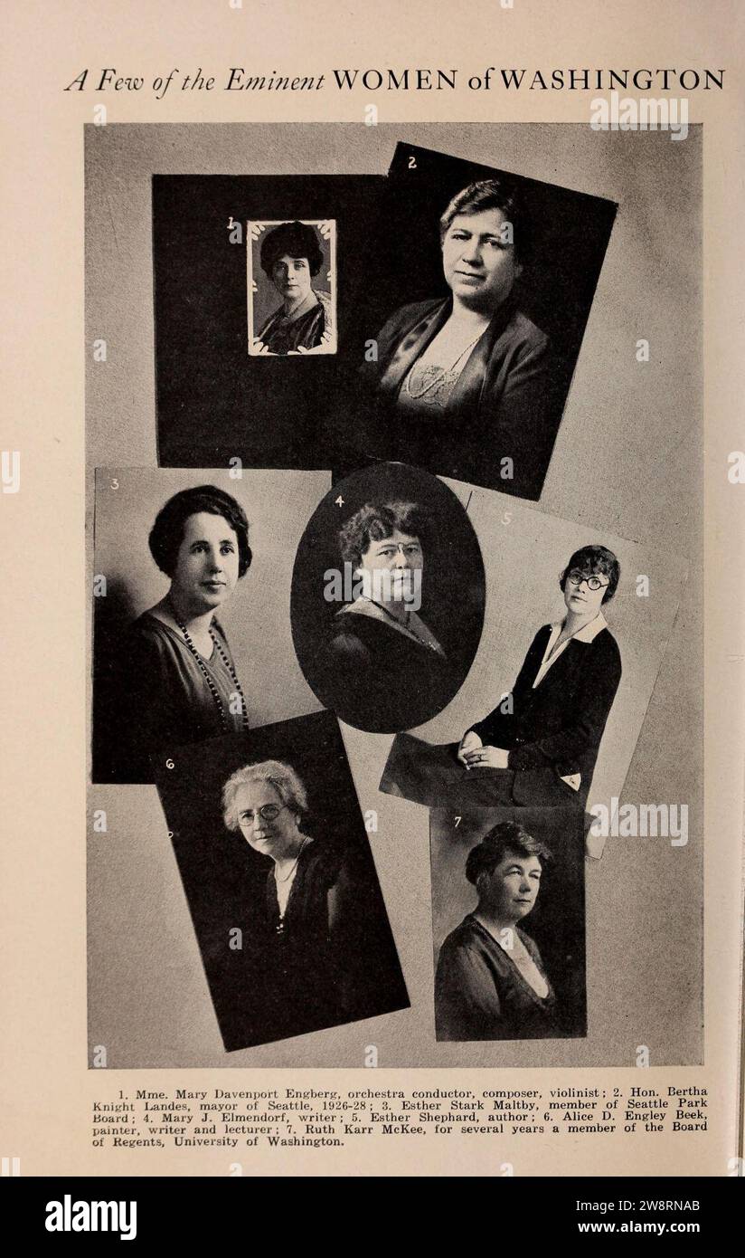 Women of the West - A few of the eminent women of Washington (1915 ...