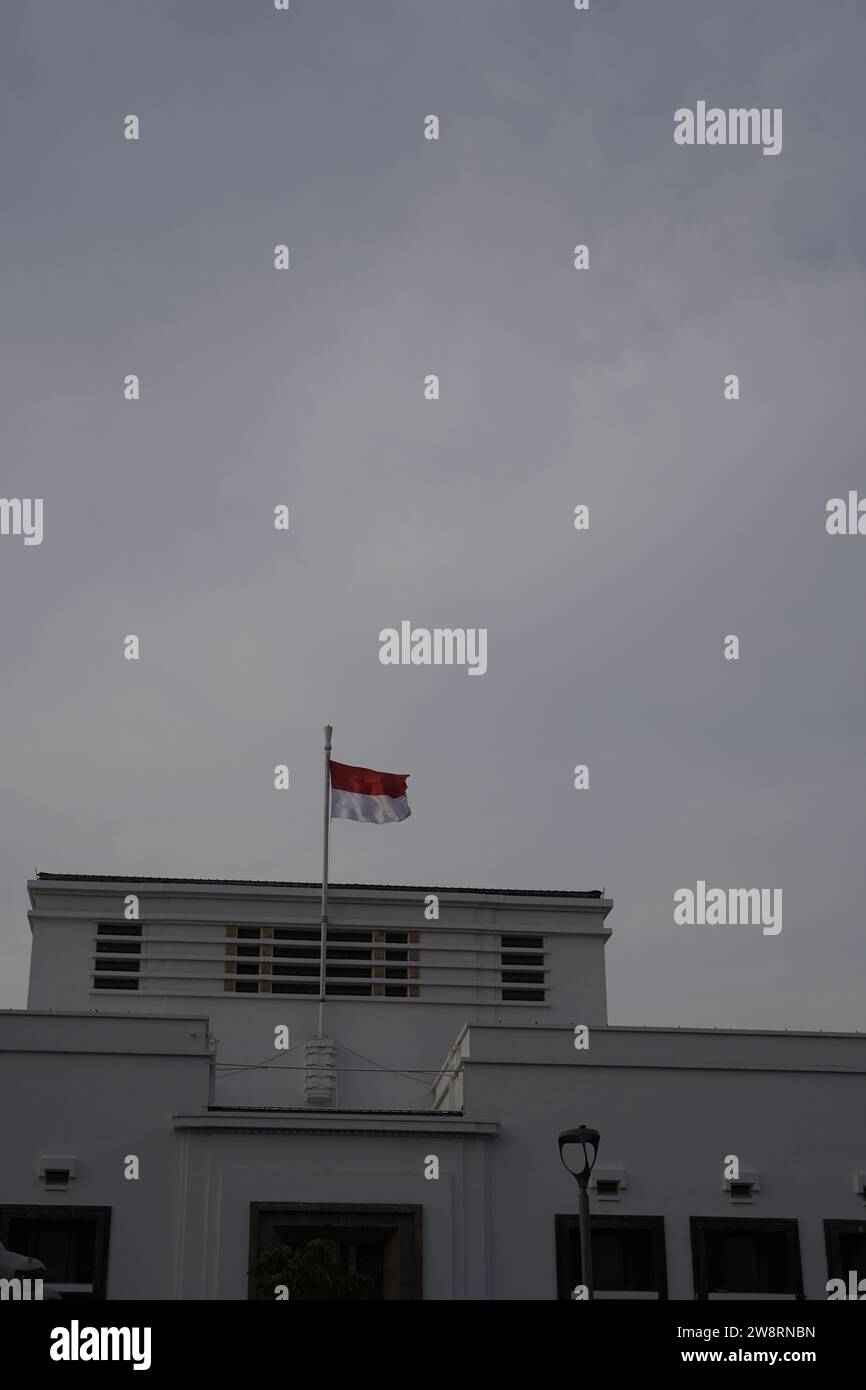 looks beautiful from a banking building with a classic design Stock ...