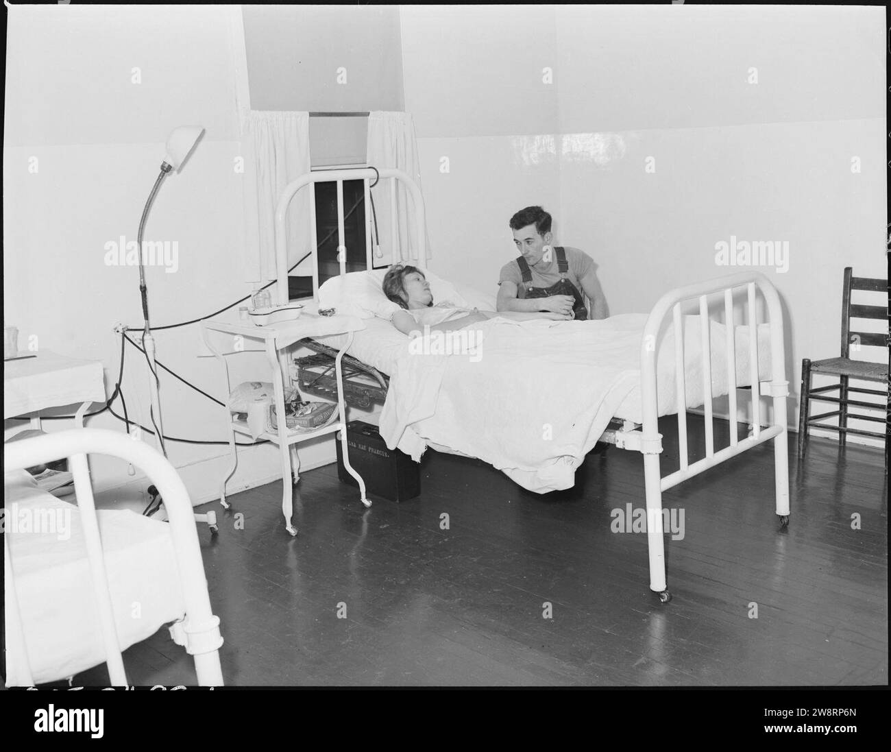 Women's ward in hospital owned by the company. Black Mountain ...
