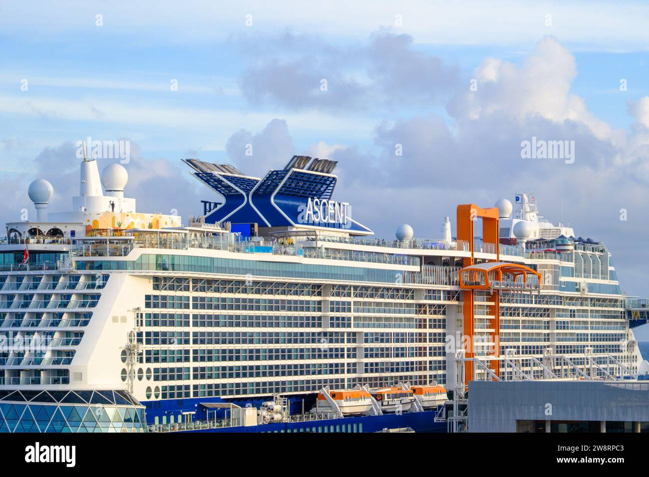Celebrity Ascent Before Maiden Voyage Stock Photo - Alamy