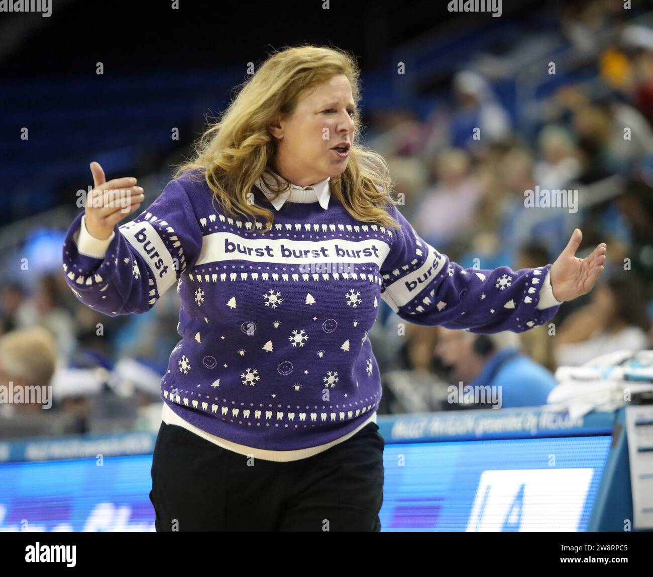 December 21, 2023 - UCLA Bruins head coach Cori Close during a game ...