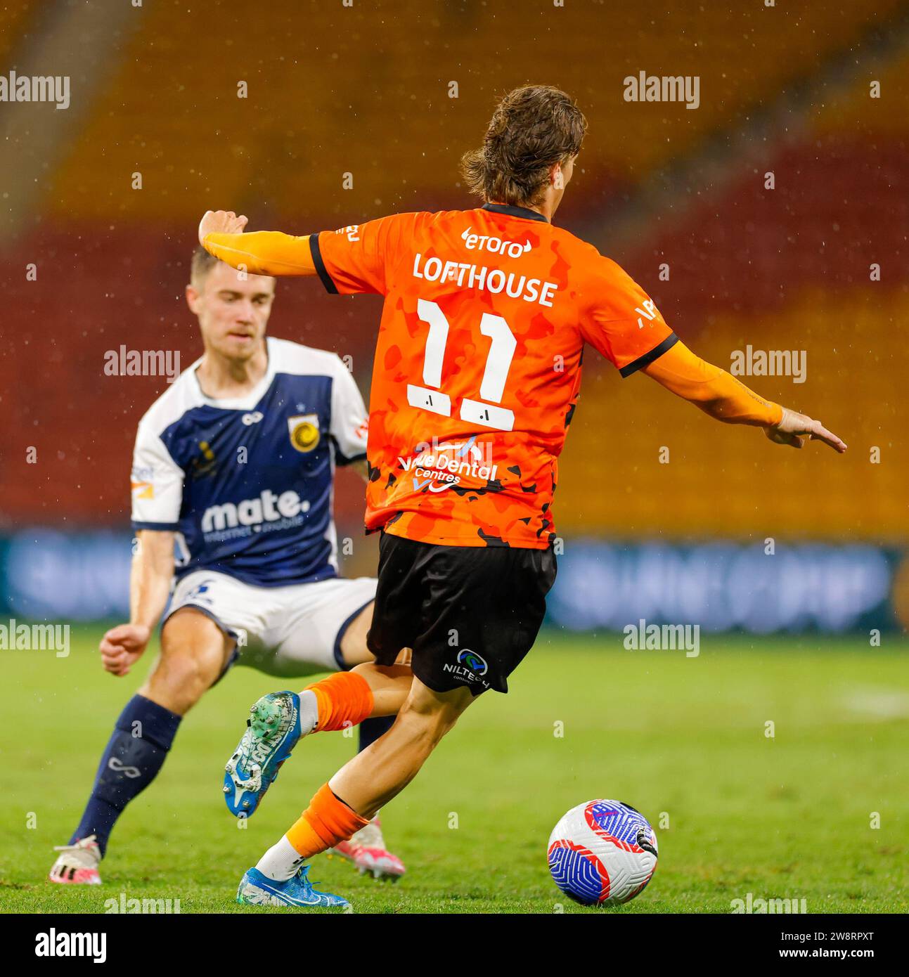 Brisbane, Australia. 21st Dec 2023. Jez Lofthouse (11 Brisbane) in ...