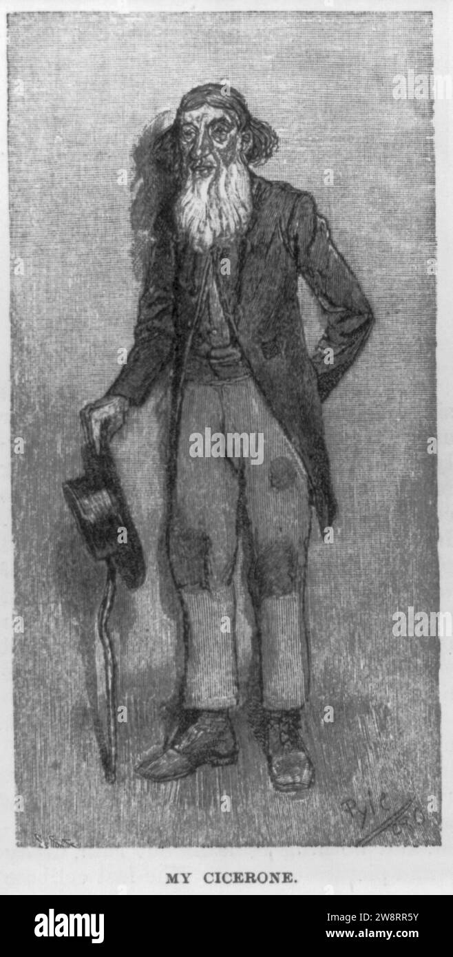 Wood engraving from drawing by Howard Pyle which illustrated his ...