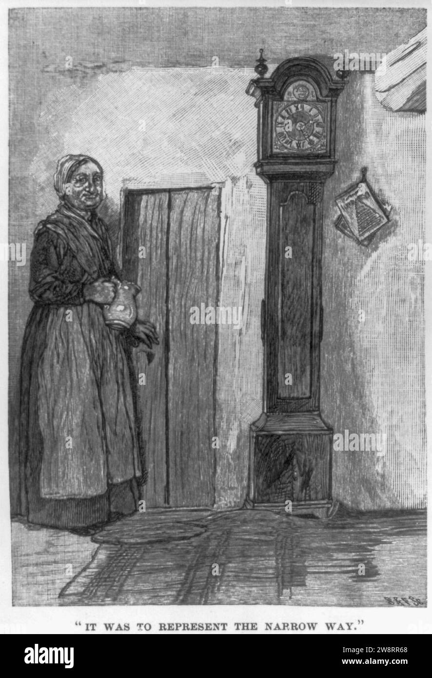 Wood engraving from drawing by Howard Pyle which illustrated his ...