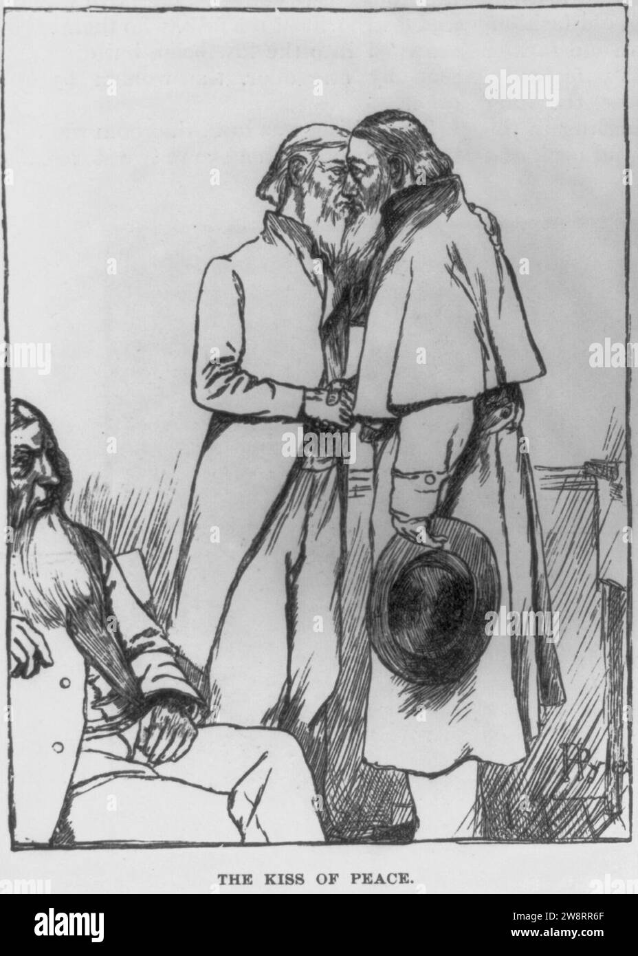 Wood engraving from drawing by Howard Pyle which illustrated his ...