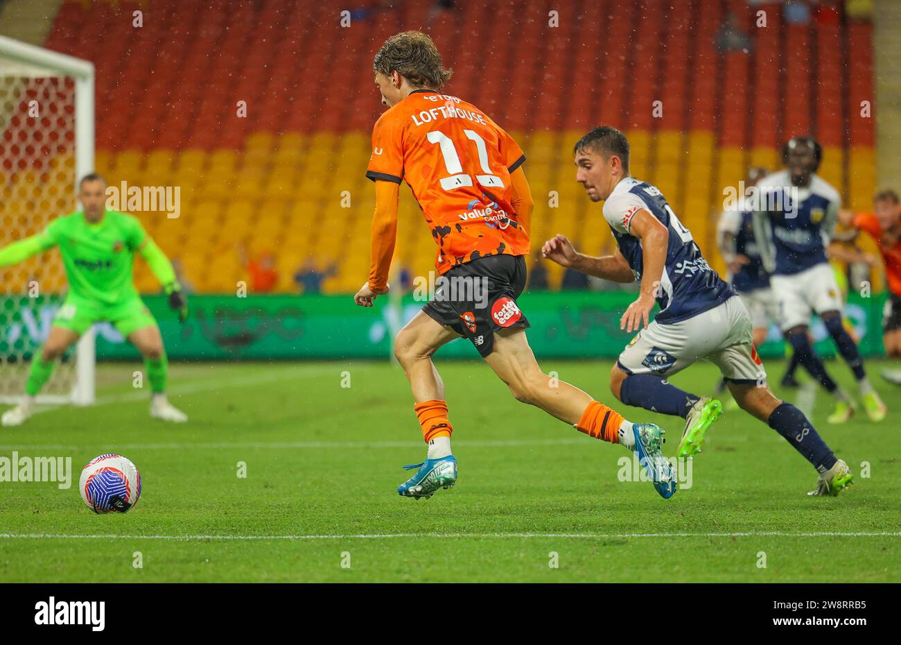 Brisbane, Australia. 21st Dec 2023. Jez Lofthouse (11 Brisbane) in ...