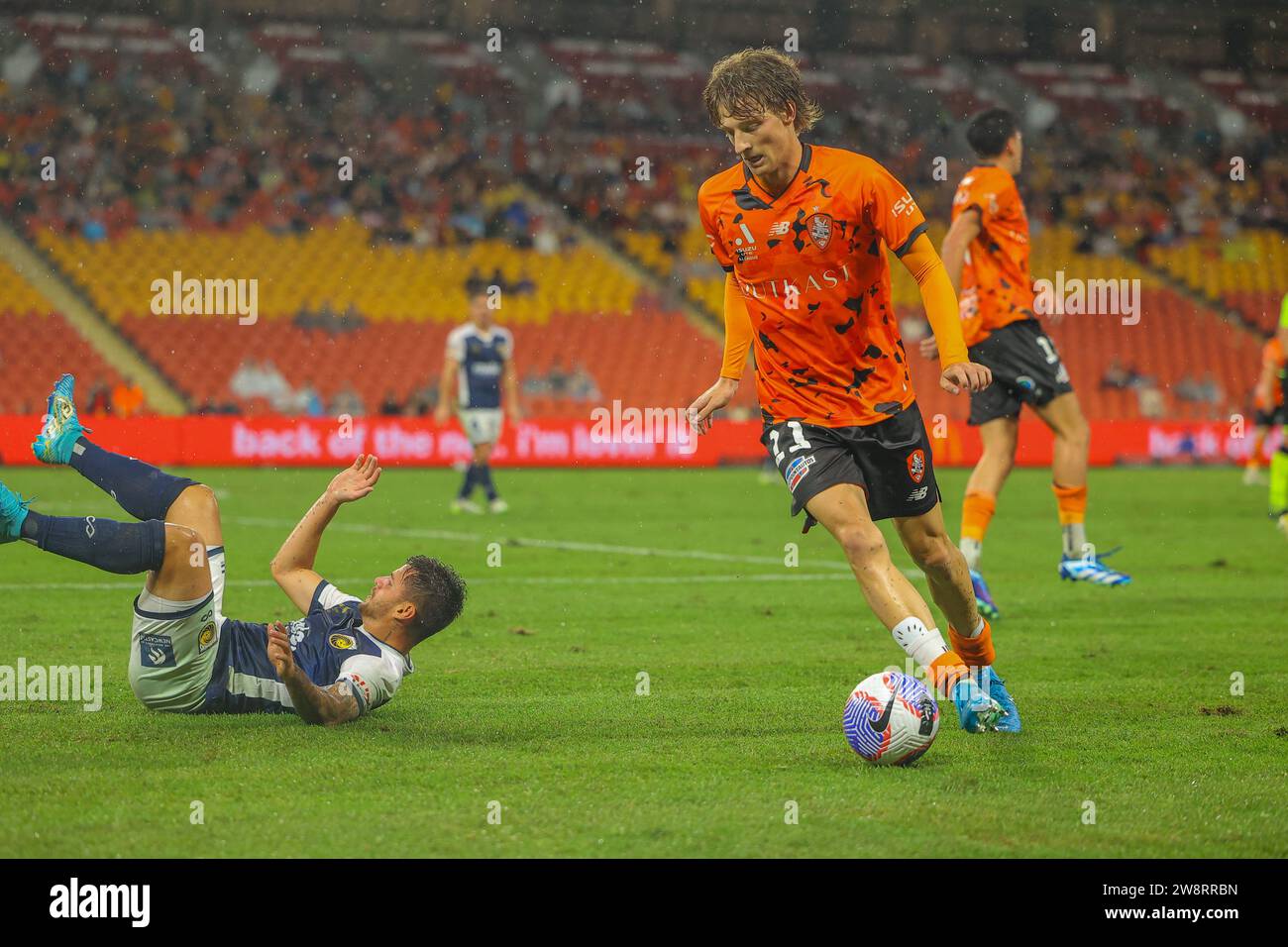 Brisbane, Australia. 21st Dec 2023. Jez Lofthouse (11 Brisbane) in ...