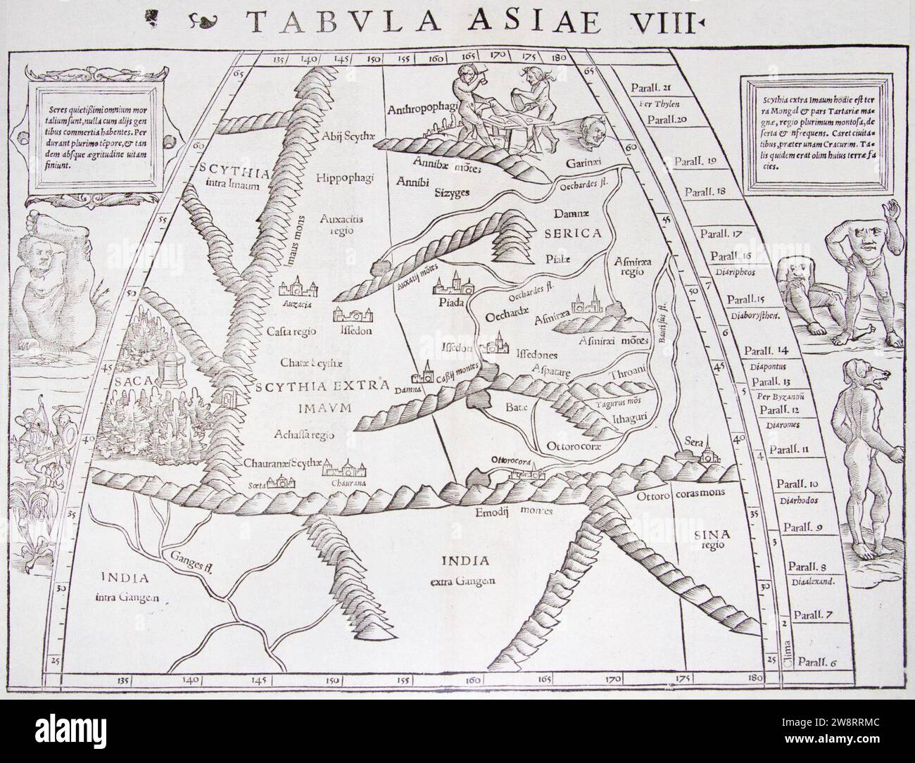 Sebastian munster map 1540 hi-res stock photography and images - Alamy