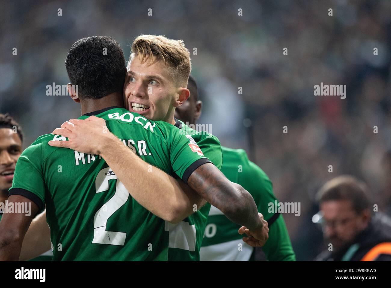 Viktor Gyokeres celebrates after scoring goal during Liga Portugal 23/ ...