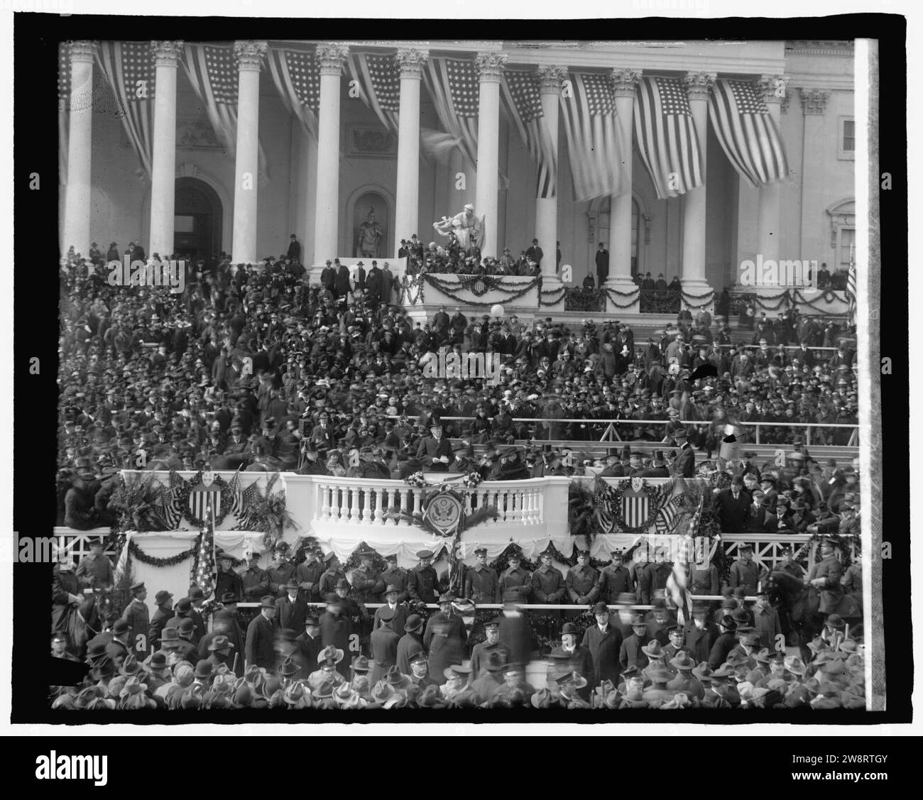 Woodrow Wilson Inauguration Washington D C Mch 4 I E March 5