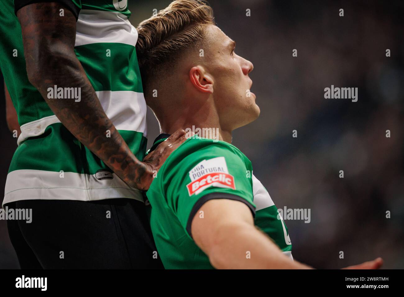 Viktor Gyokeres celebrates after scoring goal during Liga Portugal 23/ ...