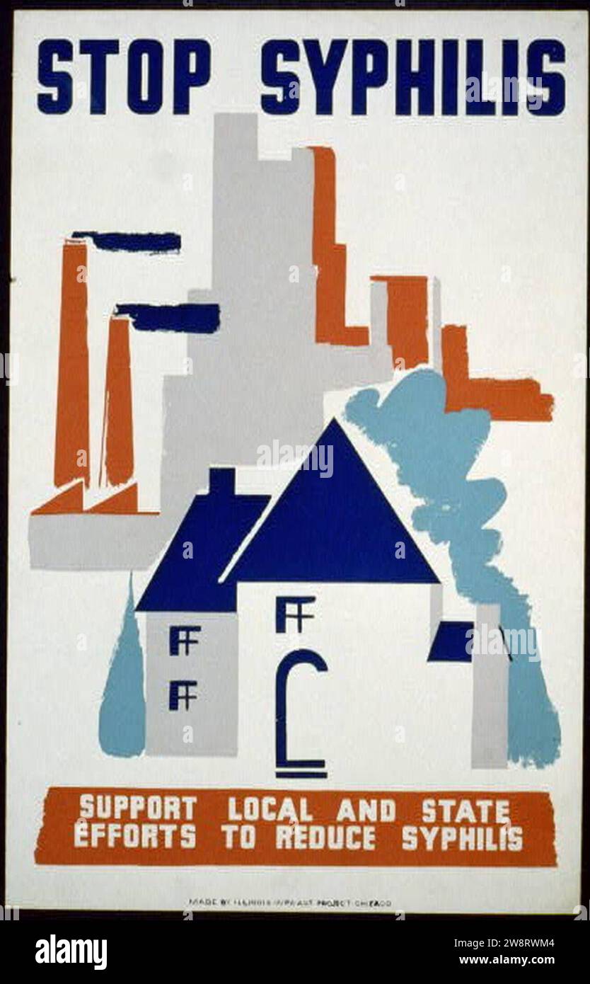 Syphilis poster hi-res stock photography and images - Alamy