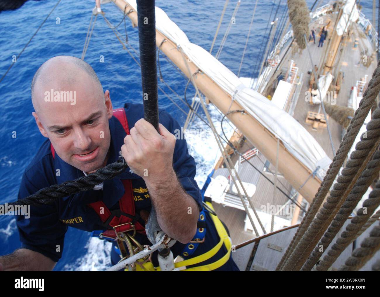 Working aboard the USS Constitution Stock Photo - Alamy