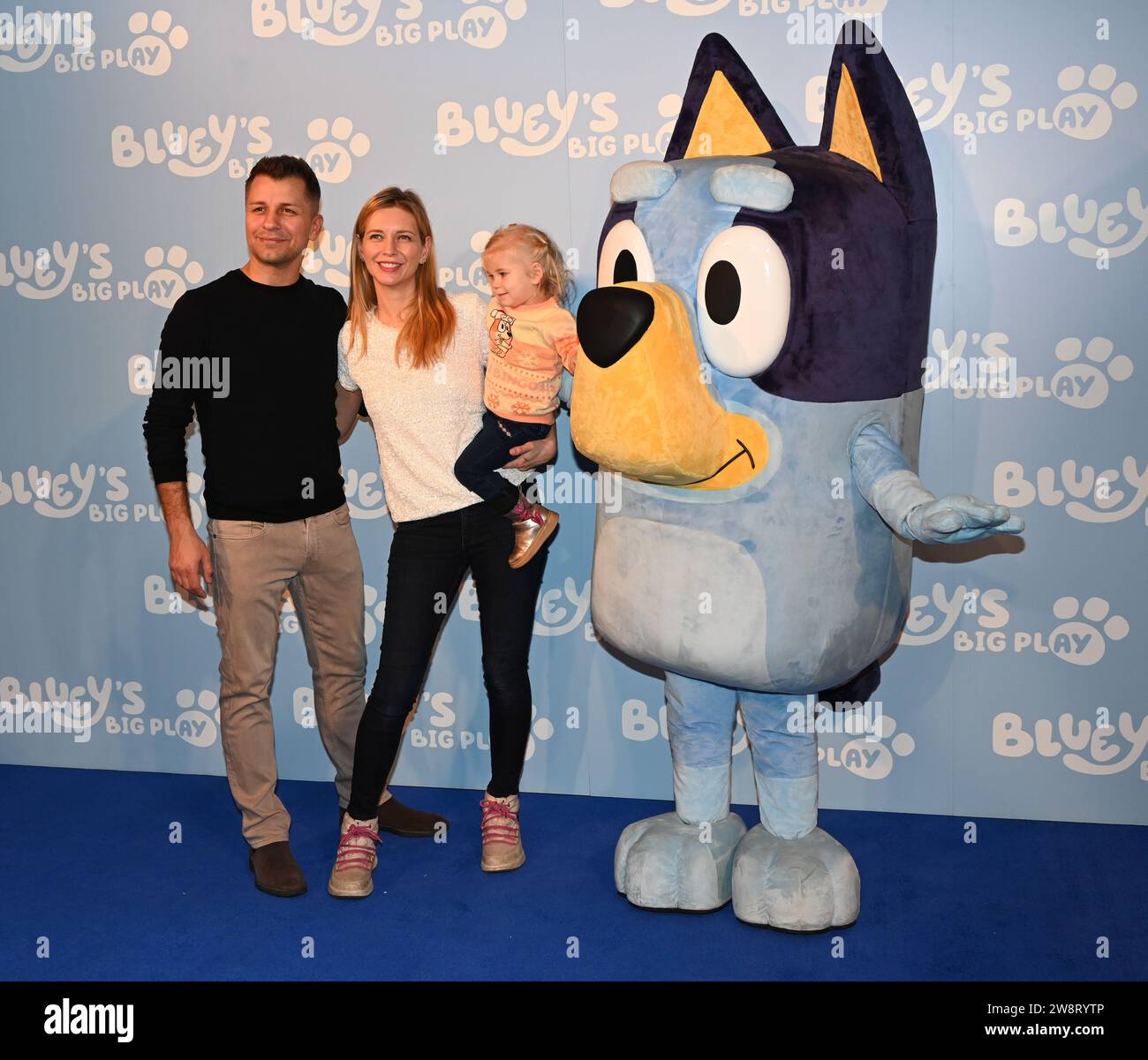 London, UK. 21st Dec, 2023. Rachel Riley and Pasha Kovalev attends Gala ...