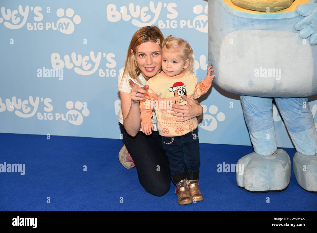 London, UK. 21th December 2023. Rachel Riley and daughter attends Gala ...