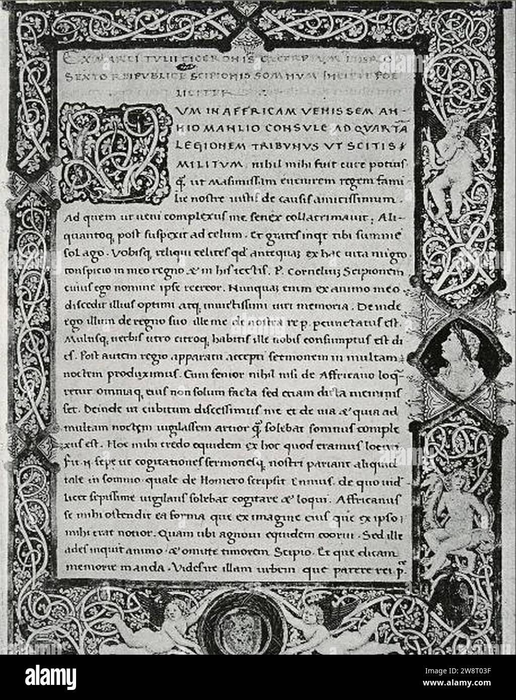 Works of Macrobius Stock Photo - Alamy