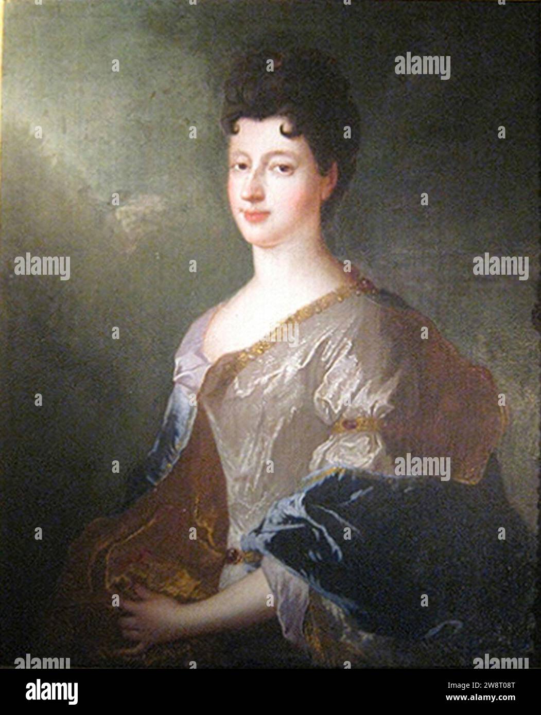 Workshop of François de Troy or Alexis Simon Belle - Portrait of a lady ...