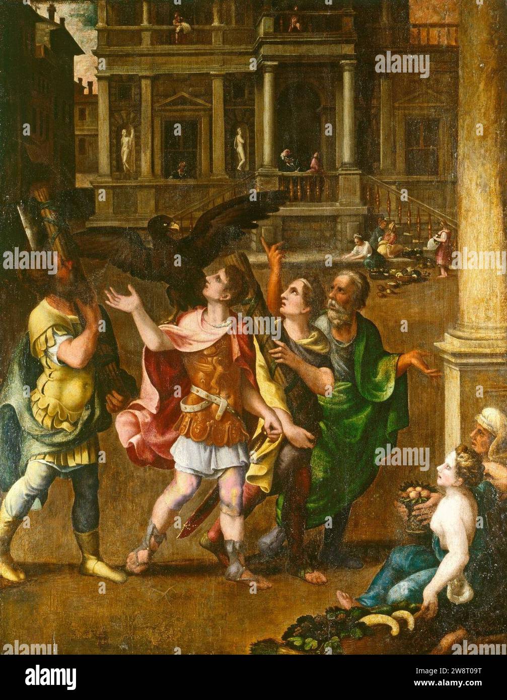 Workshop of Giulio Romano (Rome c. 1499-Mantua 1546) - The Omen of ...
