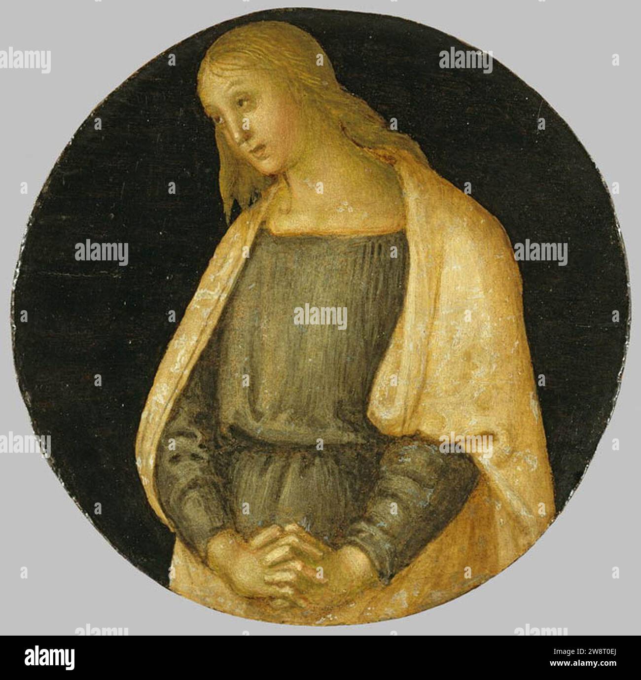 Workshop of Perugino - The Mourning St. John the Evangelist, circa 1520 ...