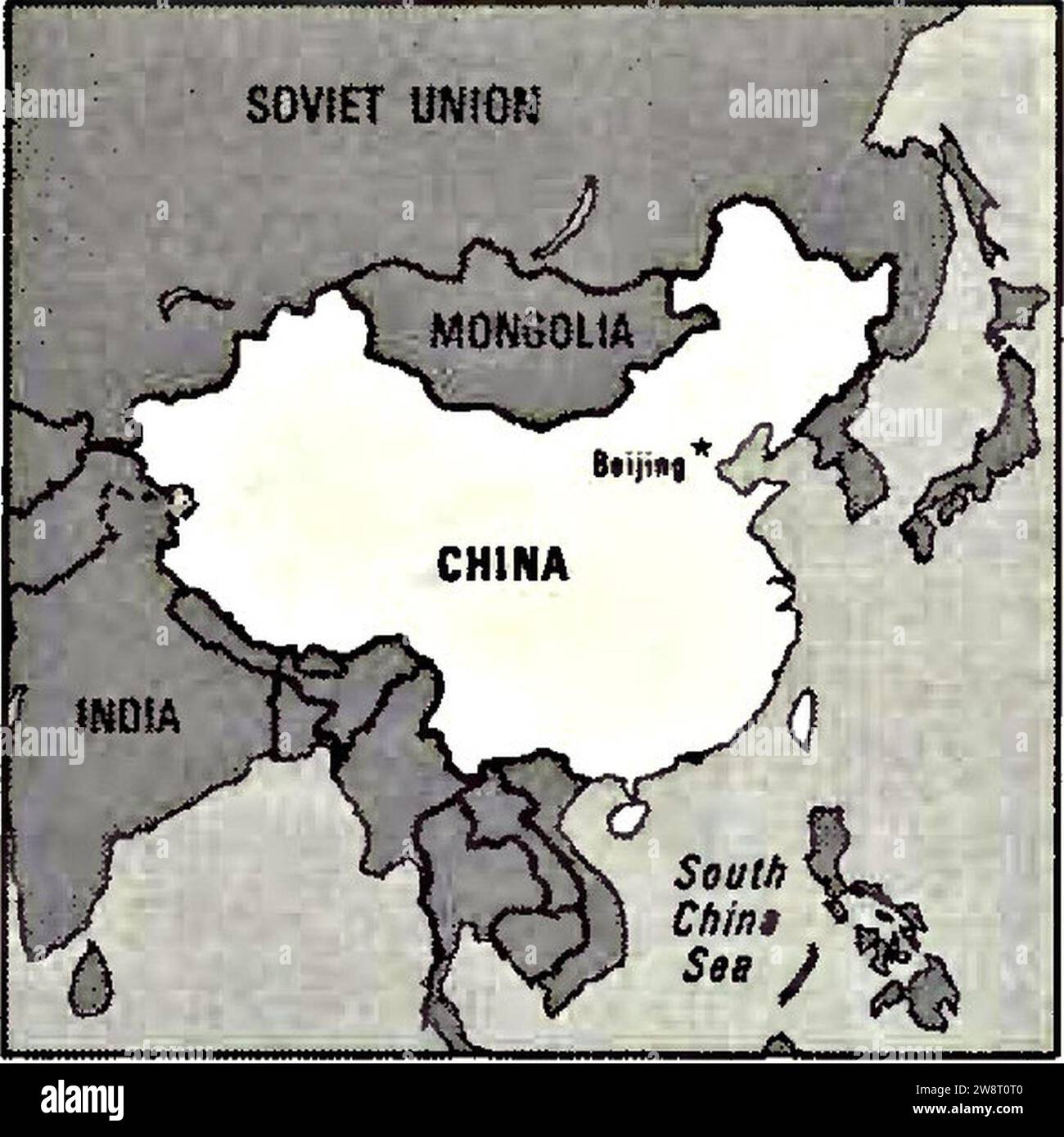 World Factbook (1982) China Stock Photo - Alamy