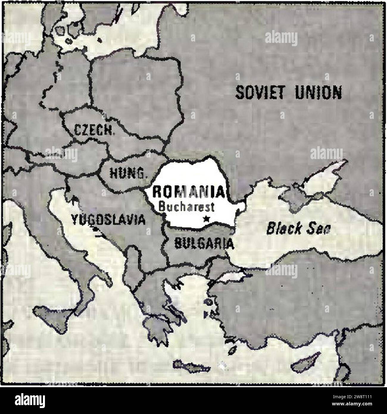 Romania historical archive Cut Out Stock Images & Pictures - Alamy