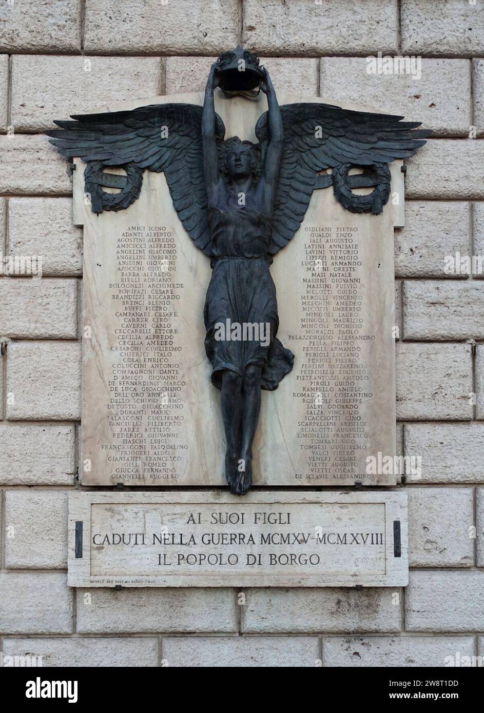 World War I Memorial, Borgo - Rome, Italy Stock Photo - Alamy