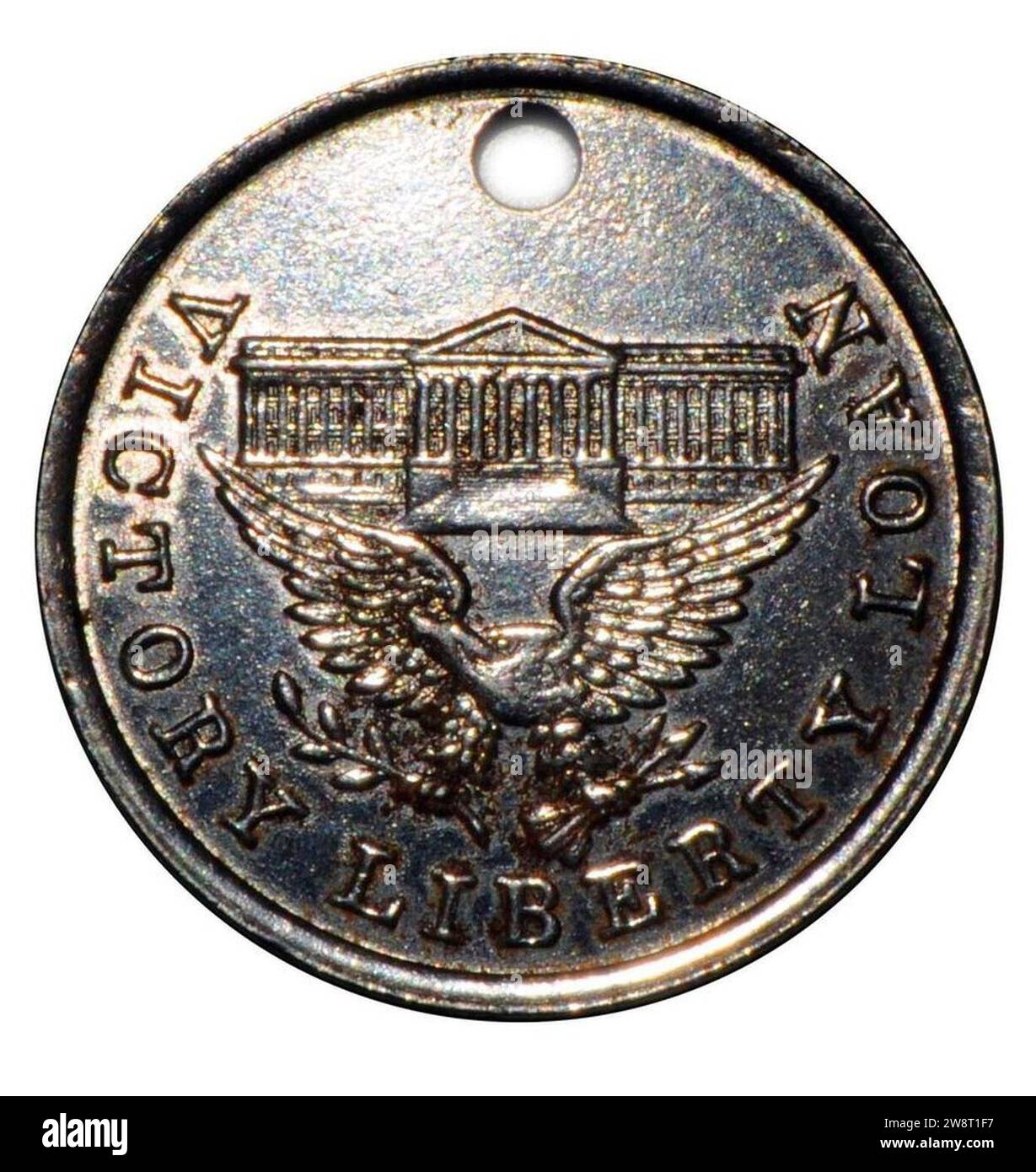 World War One Victory Liberty Loan Medal Token Made From German Cannon ...