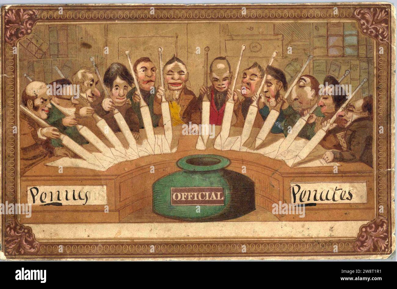 World's oldest postcard Stock Photo - Alamy