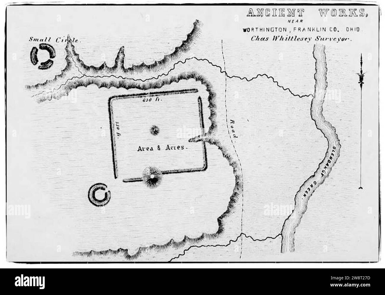 Map of worthington Cut Out Stock Images & Pictures - Alamy