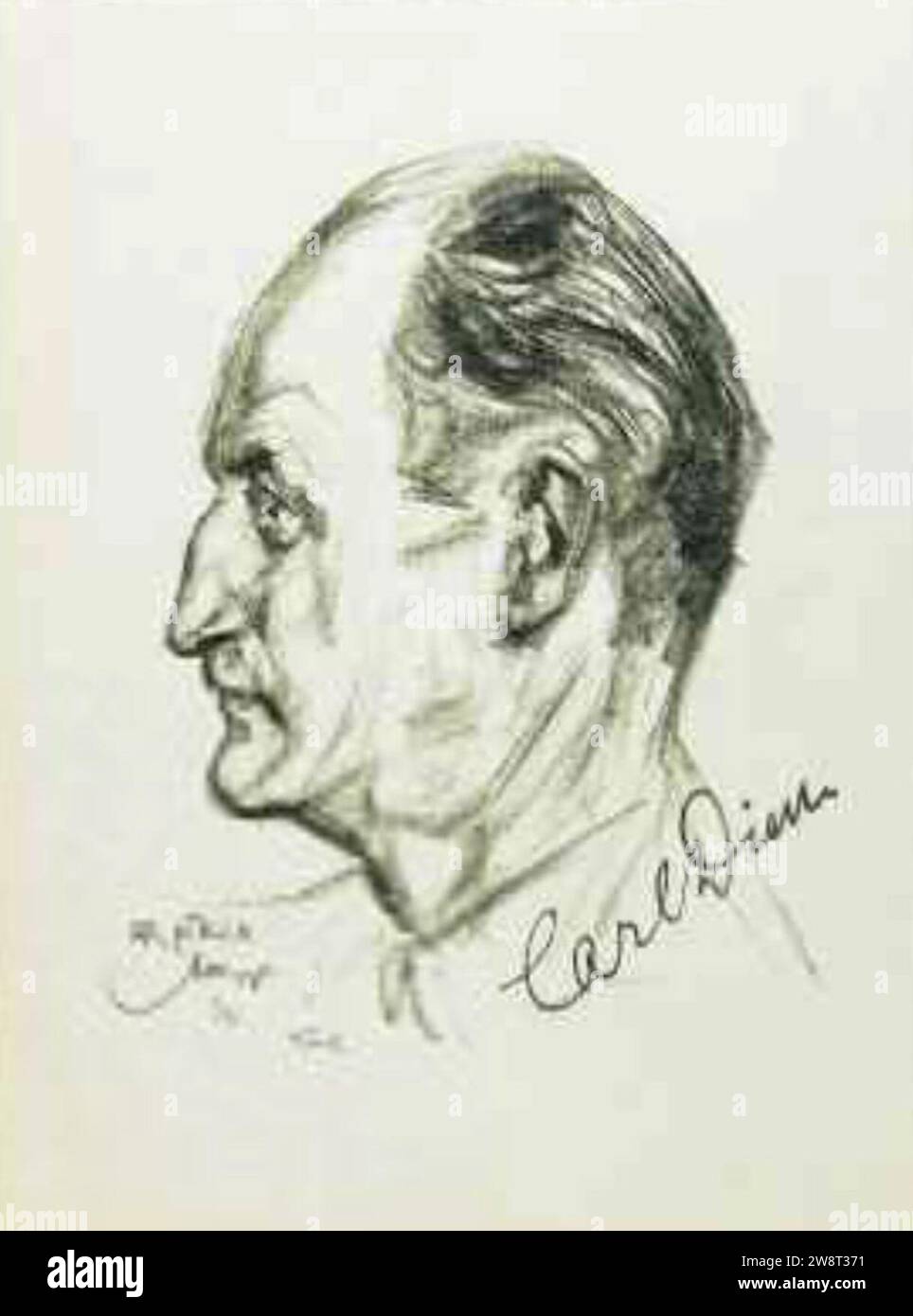 Carl diem hi-res stock photography and images - Alamy