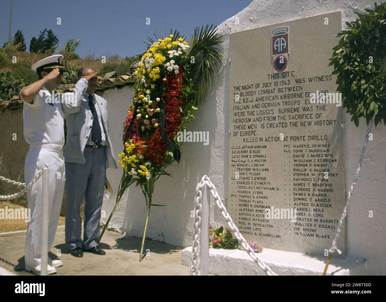 Wreath laying ceremony Stock Photo - Alamy