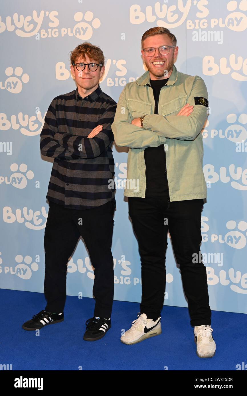 London, UK. 21st Dec, 2023. 2 attends Gala Performance Bluey's Big Play ...