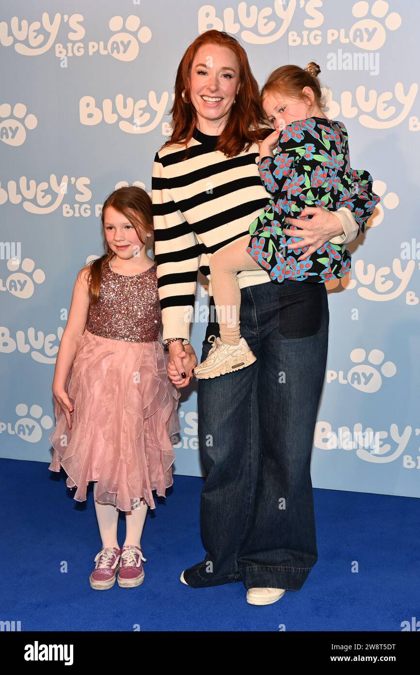 London, UK. 21st Dec, 2023. Hannah Fry attends Gala Performance Bluey's ...