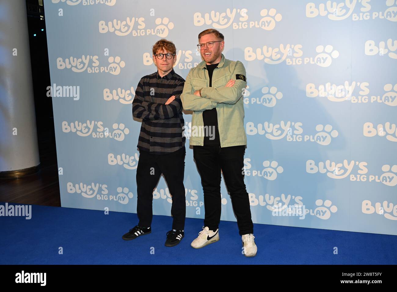 London, UK. 21st Dec, 2023. 2 attends Gala Performance Bluey's Big Play ...