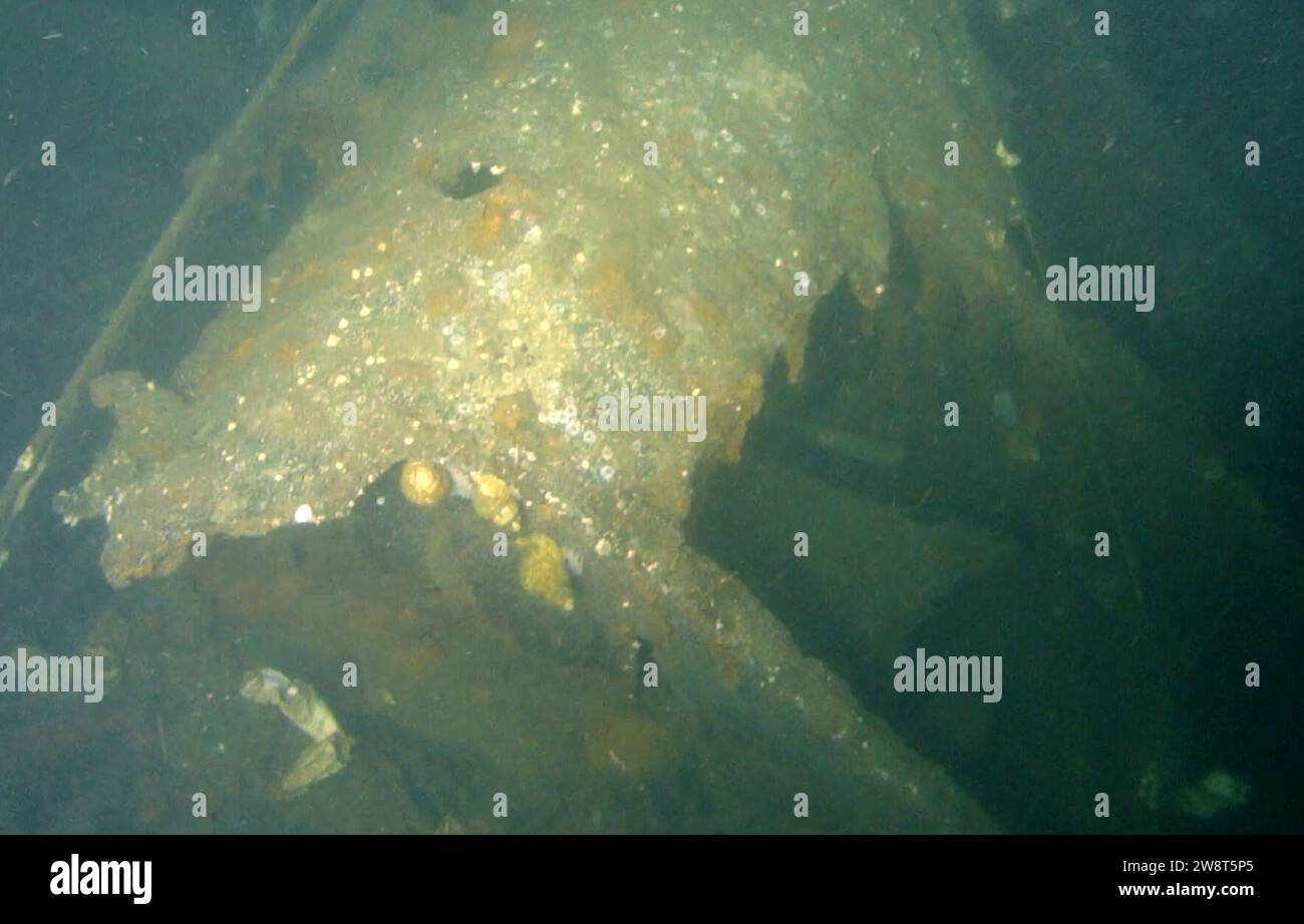 Wreck of USS Albacore (SS-218) off Japan, in 2022 (230216 Stock Photo ...