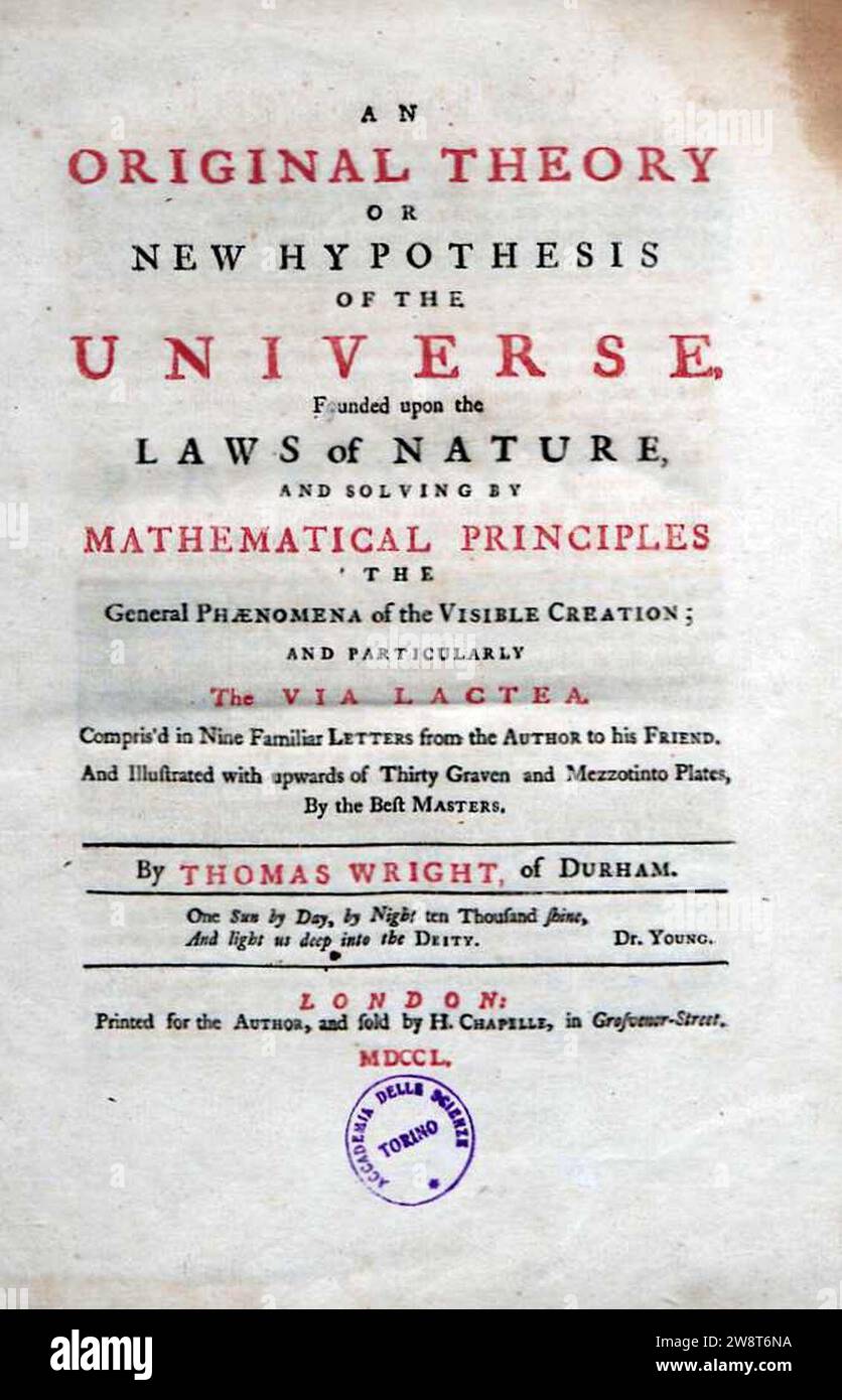 Thomas wright theory of the hi-res stock photography and images - Alamy