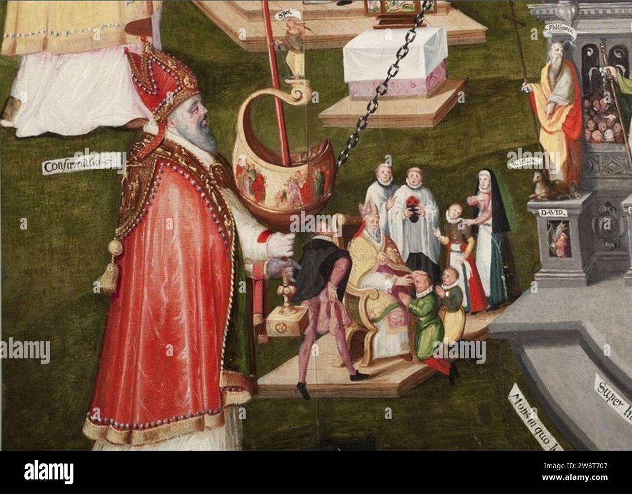 Wrisberg-Epitaph Detail 18 Stock Photo - Alamy