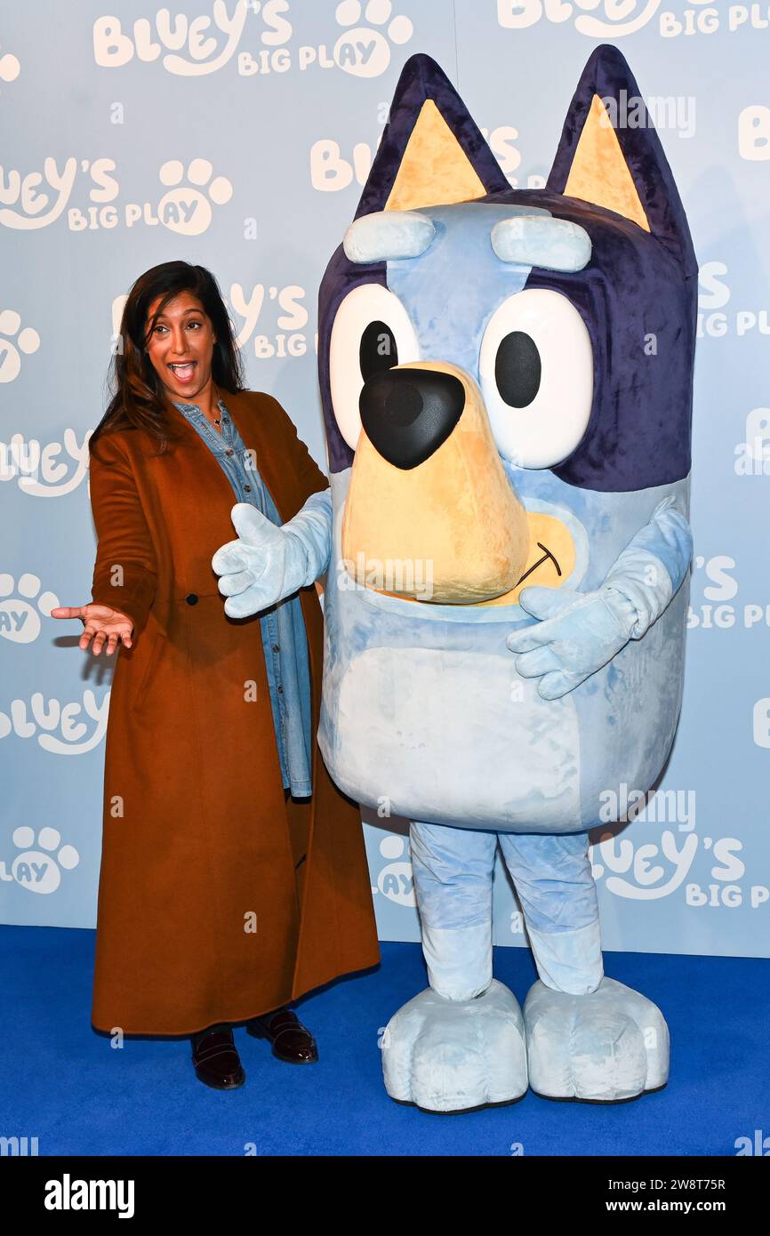 London, UK. 21st Dec, 2023. Gala Performance Bluey's Big Play at ...