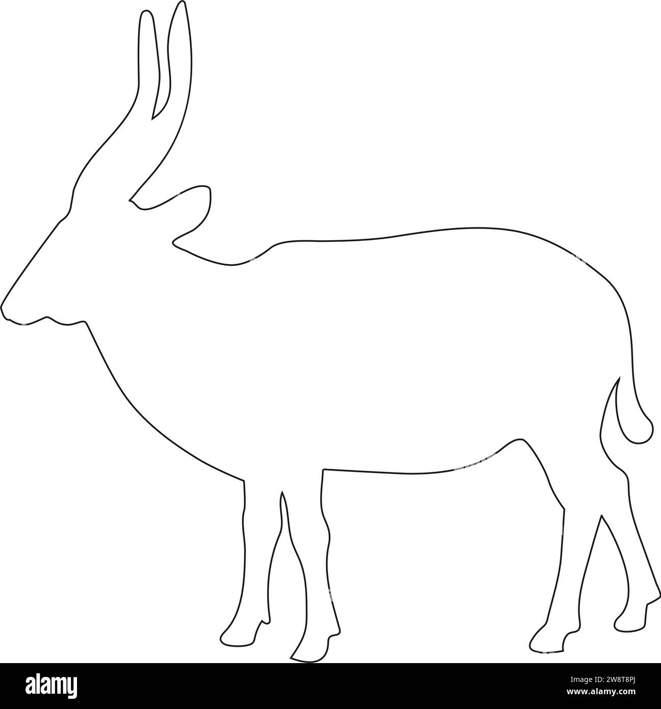 antelope icon vector illustration design Stock Vector Image & Art - Alamy