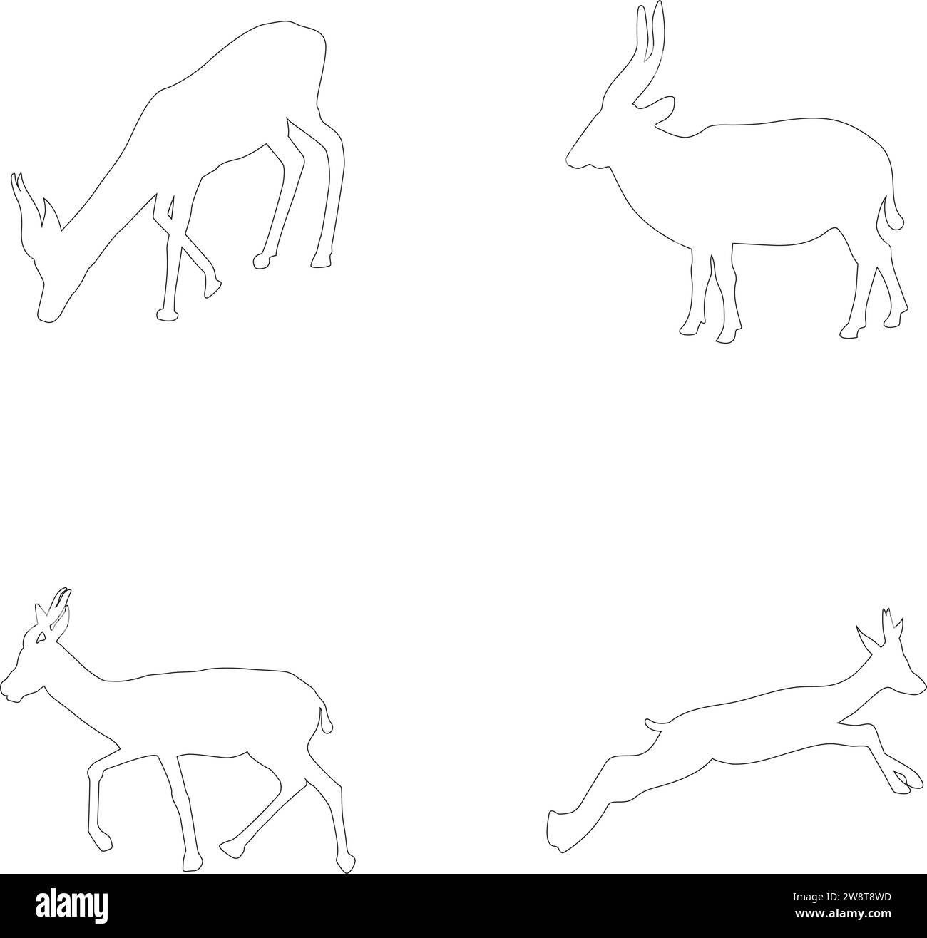 antelope icon vector illustration design Stock Vector Image & Art - Alamy