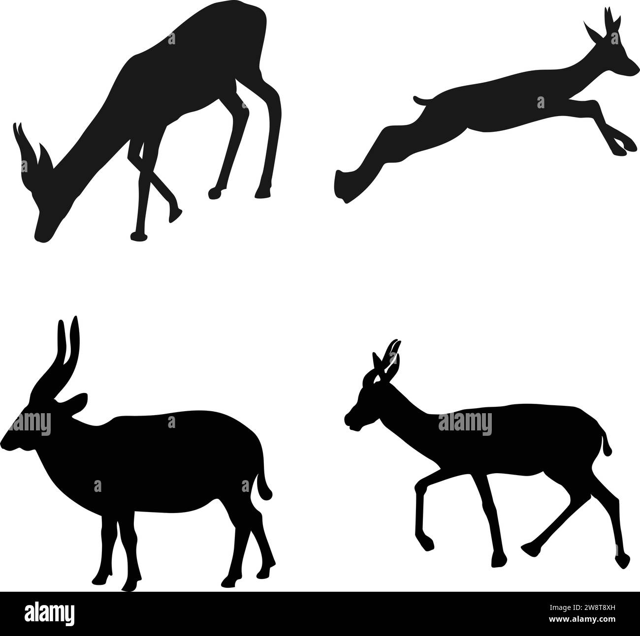 antelope icon vector illustration design Stock Vector Image & Art - Alamy