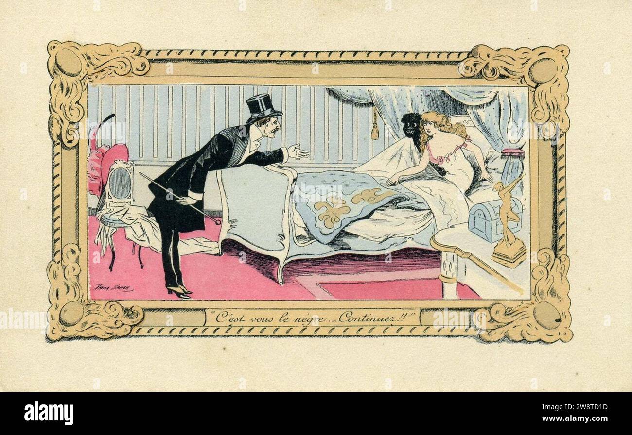 Xavier Sager C'est vous le negre Continuez Stock Photo - Alamy