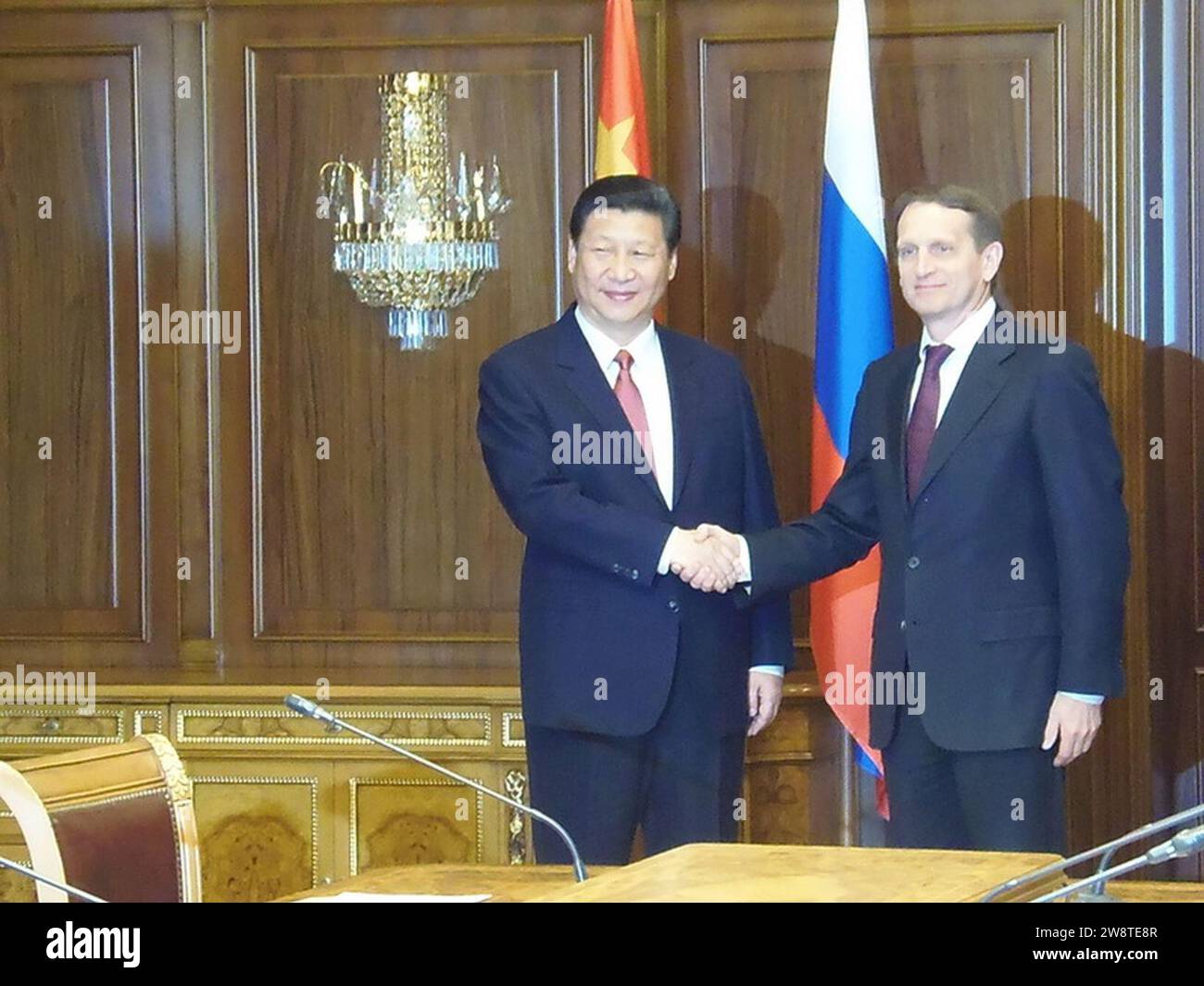 Xi Jinping meet Russian Duma Stock Photo - Alamy