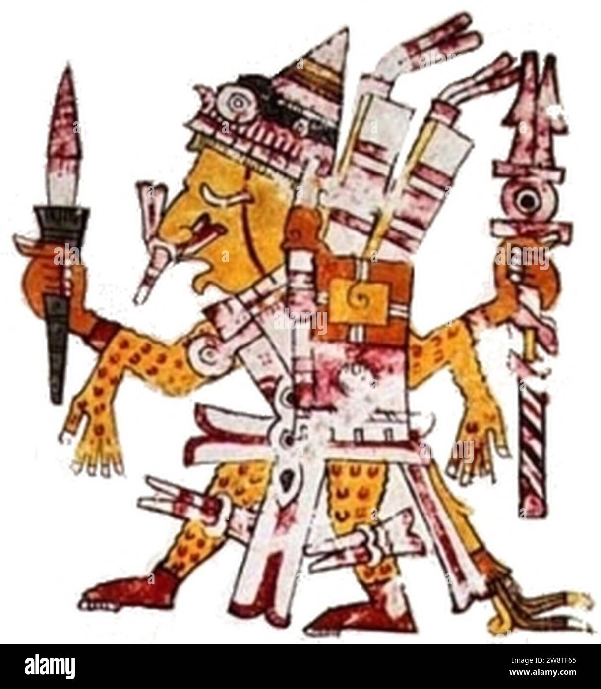 Xipe Totec 1 clean Stock Photo - Alamy