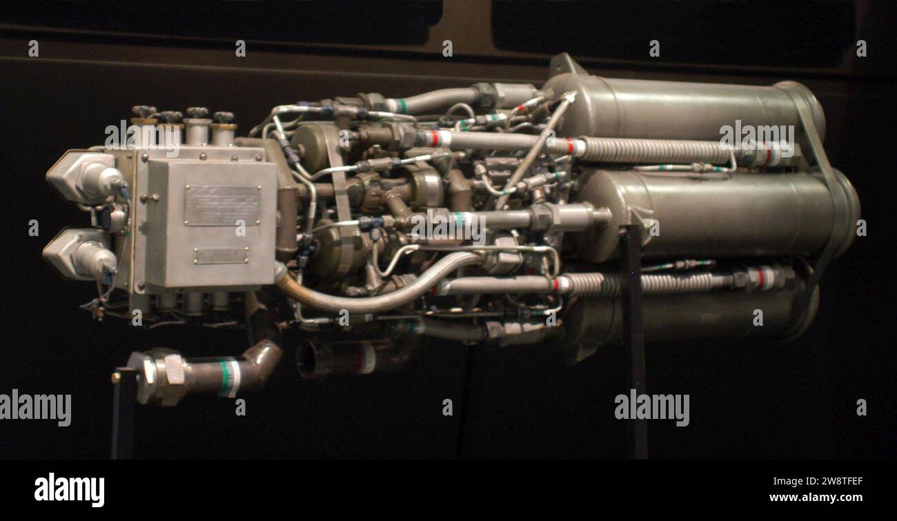 XLR-11 Rocket Engine 2 USAF (cropped Stock Photo - Alamy