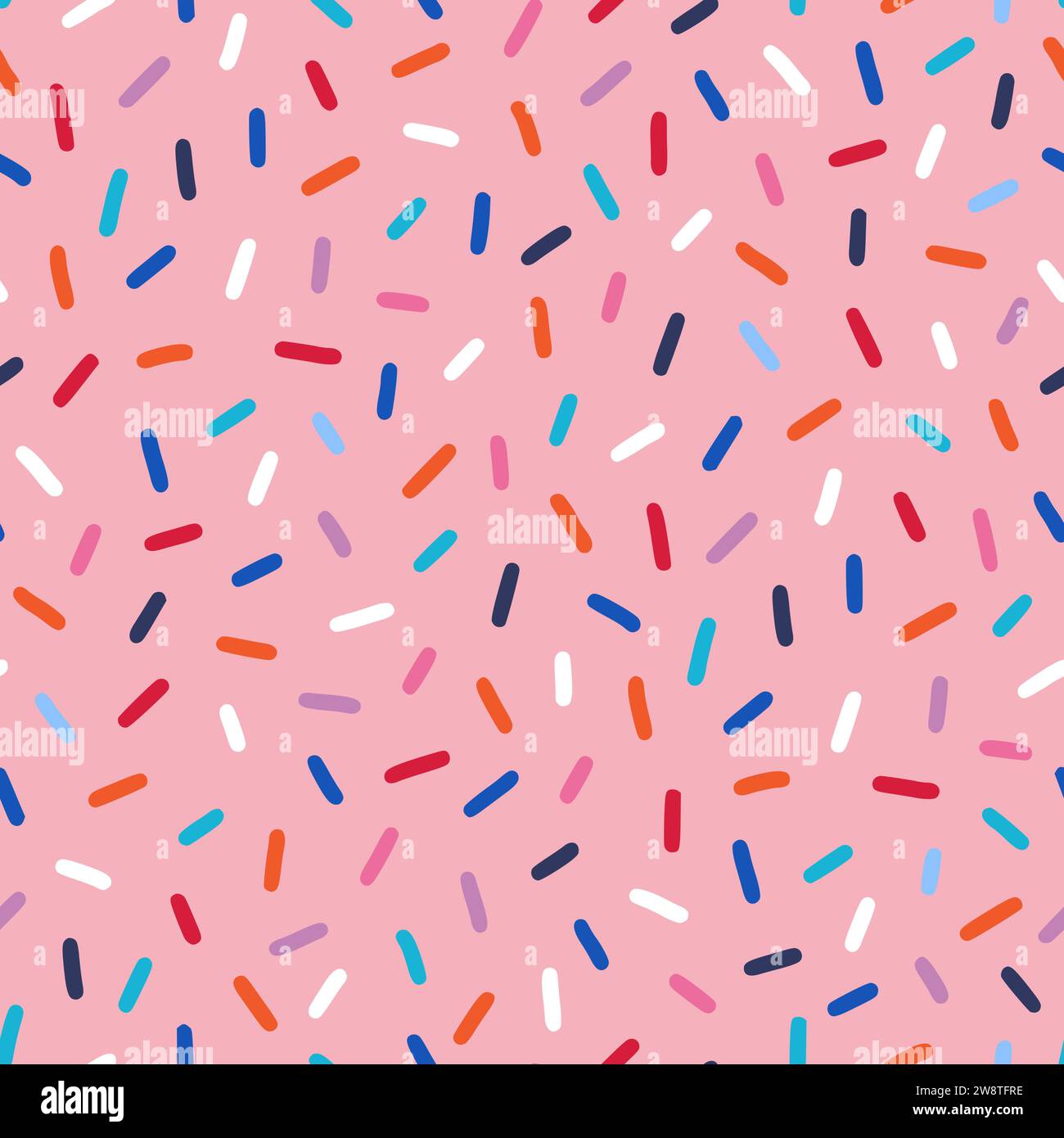 Donut, sweet confetti background. Sweet cake, donut confetti texture ...