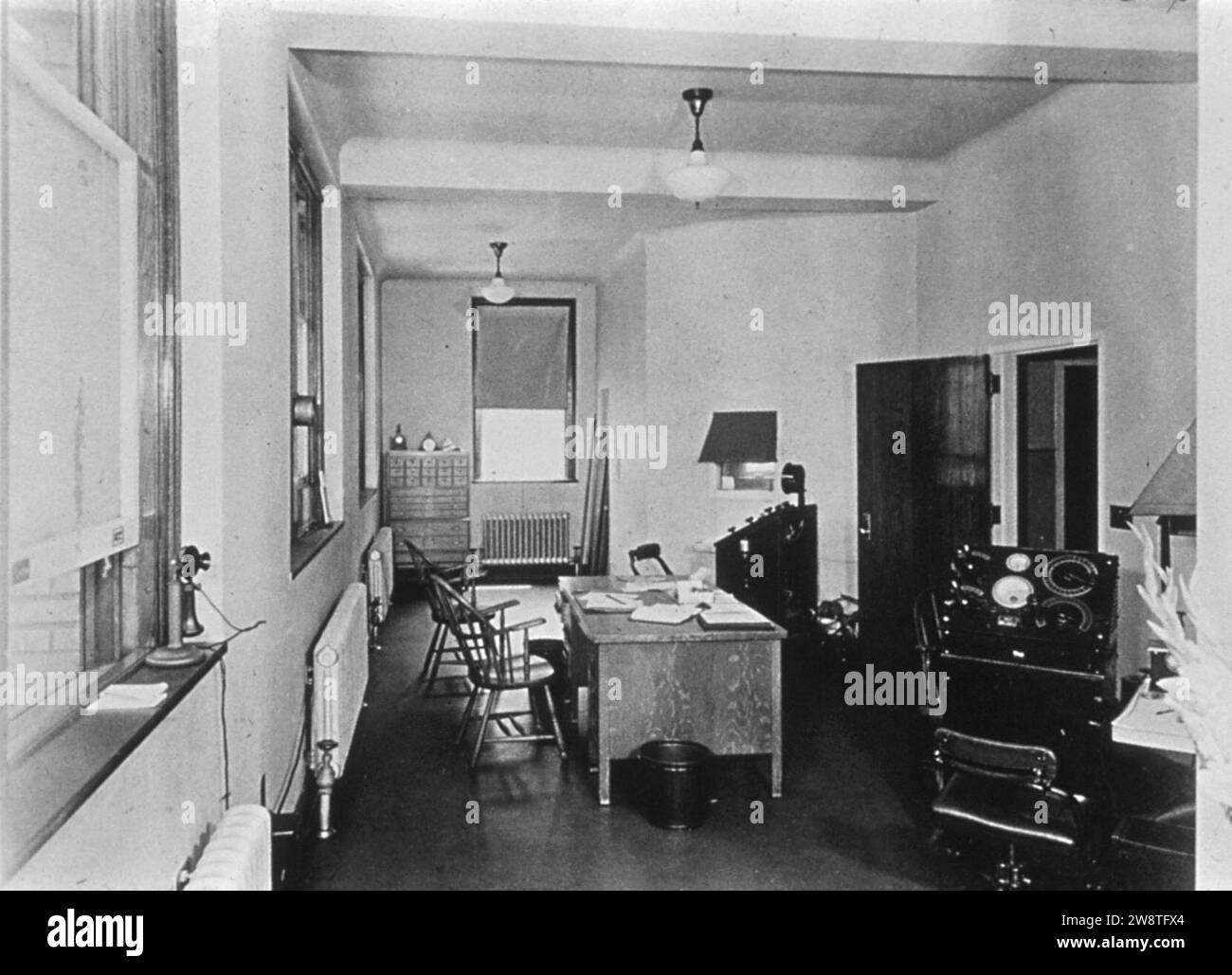 X-ray treatment room Stock Photo - Alamy